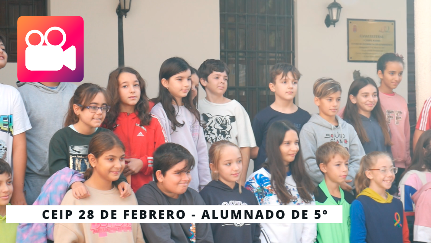 VÍDEO: CEIP 28 de Febrero 2022-11-15 Alumnos 5º – Candil Radio VÍDEO: CEIP 28 de Febrero 2022-11-15 Alumnos 5º – Candil Radio