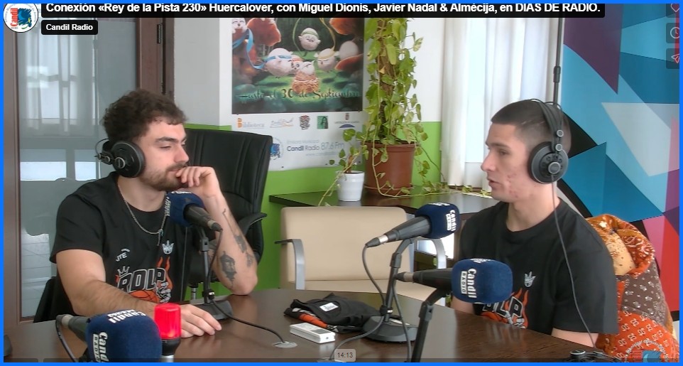 📹Video: Conexión «Rey de la Pista 230» Huercalover, con Miguel Dionis ...